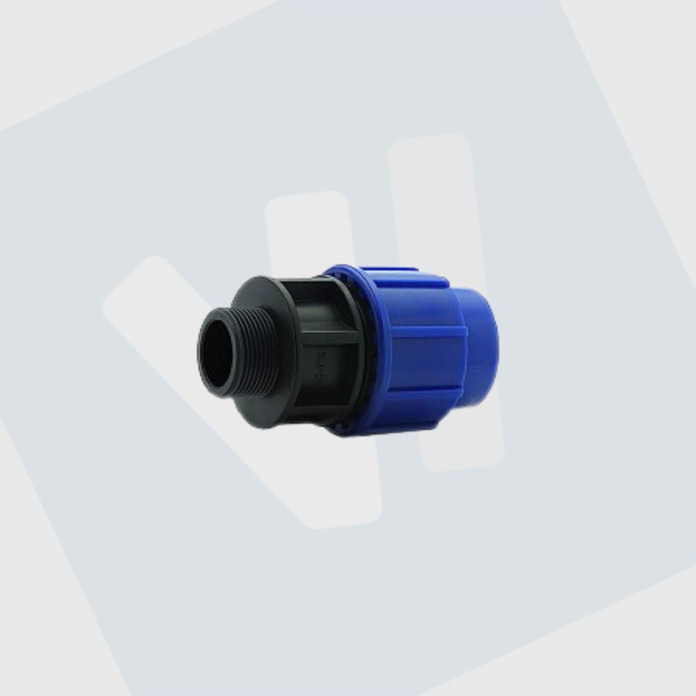 PE verbinder 16 x binnen of buitendraad - Vewi Techniek B.V.