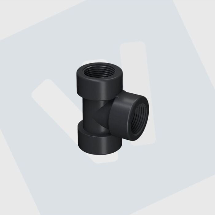 PP t-piece 3/4" female thread - Vewi Techniek B.V.
